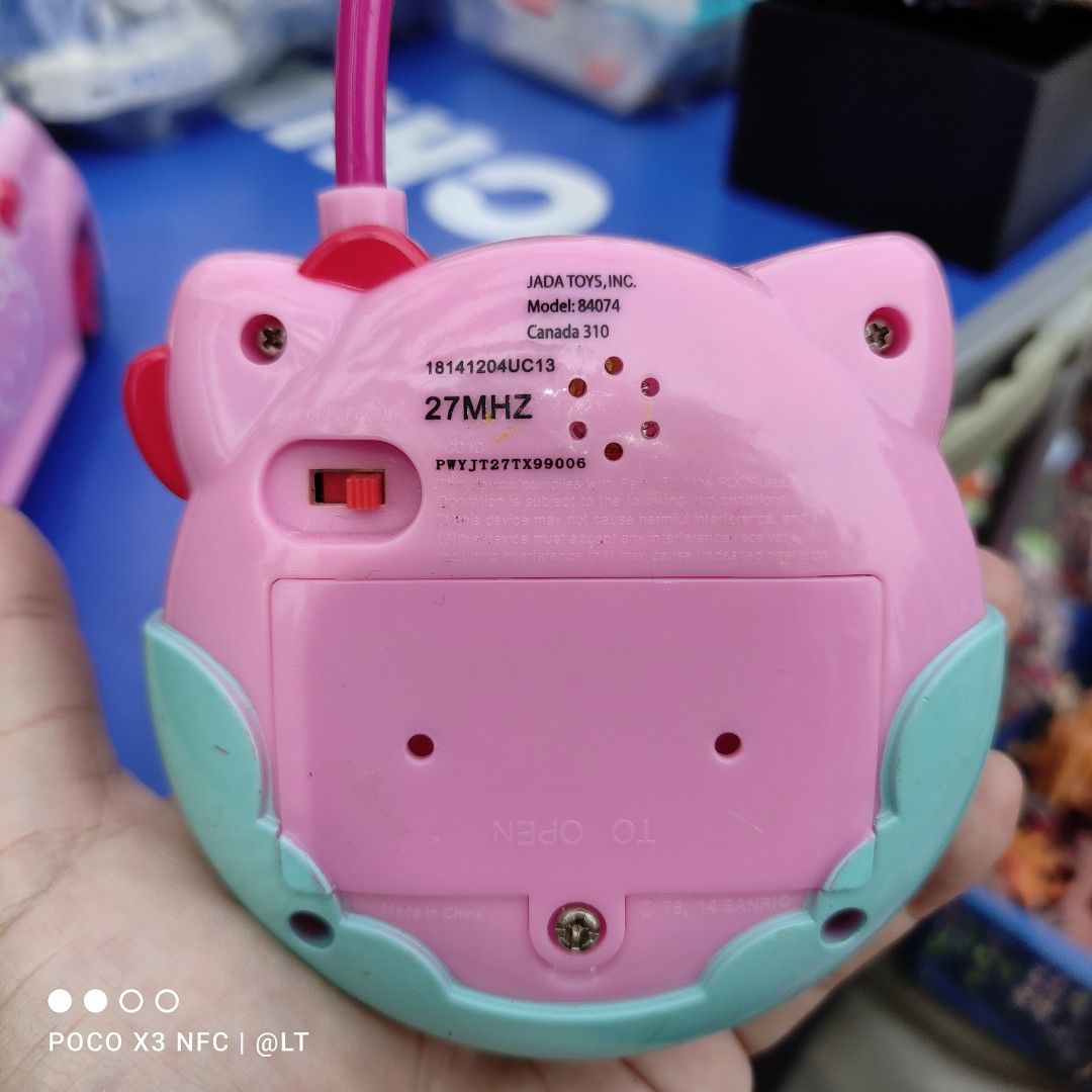 Jada Toys SANRIO Hello Kitty RC Pink Remote Control Car, Hobbies & Toys ...