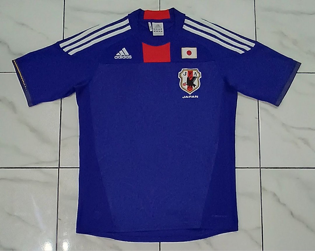 Japan JFA Adidas 2010 Jersi original jersey jepun, Men's Fashion ...