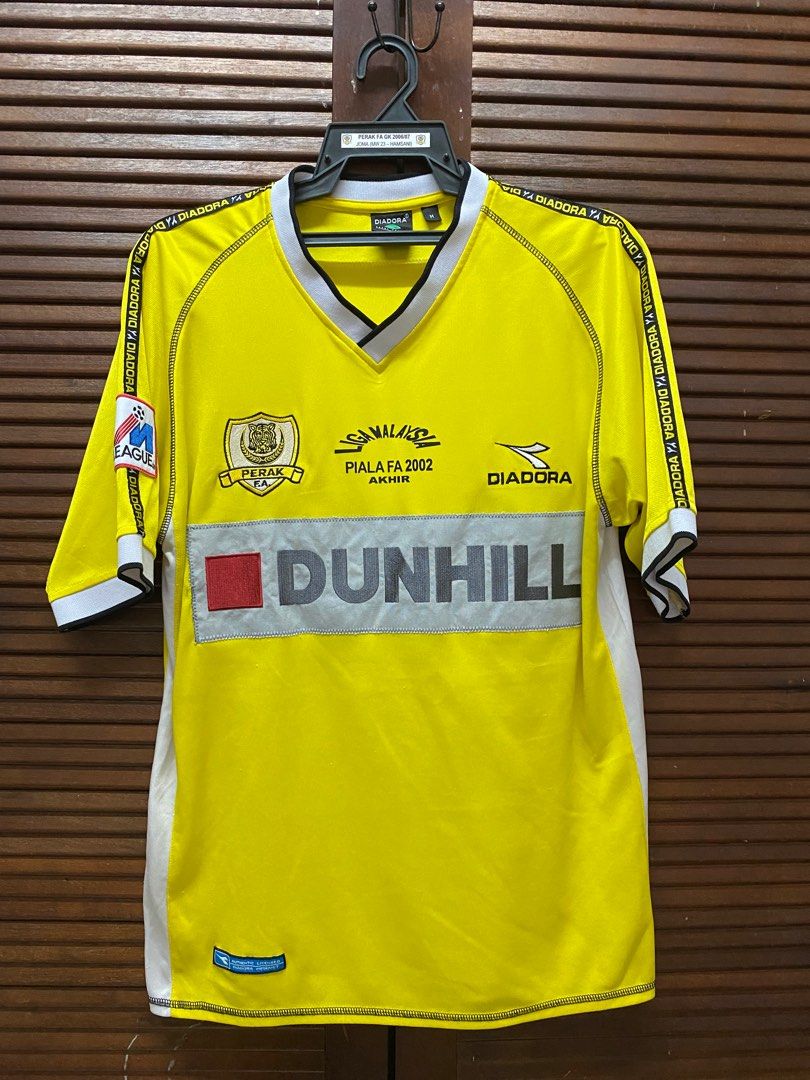 Jersi Perak Diadora Original, Men's Fashion, Activewear on Carousell