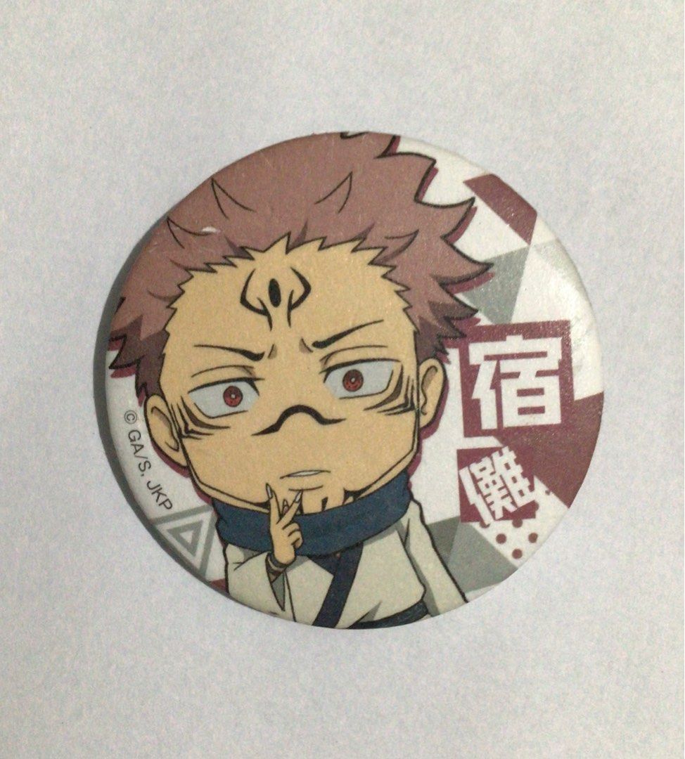 Jjk Jujutsu Kaisen Gojo, Sukuna, & Mahito pin set, Hobbies & Toys, Toys ...