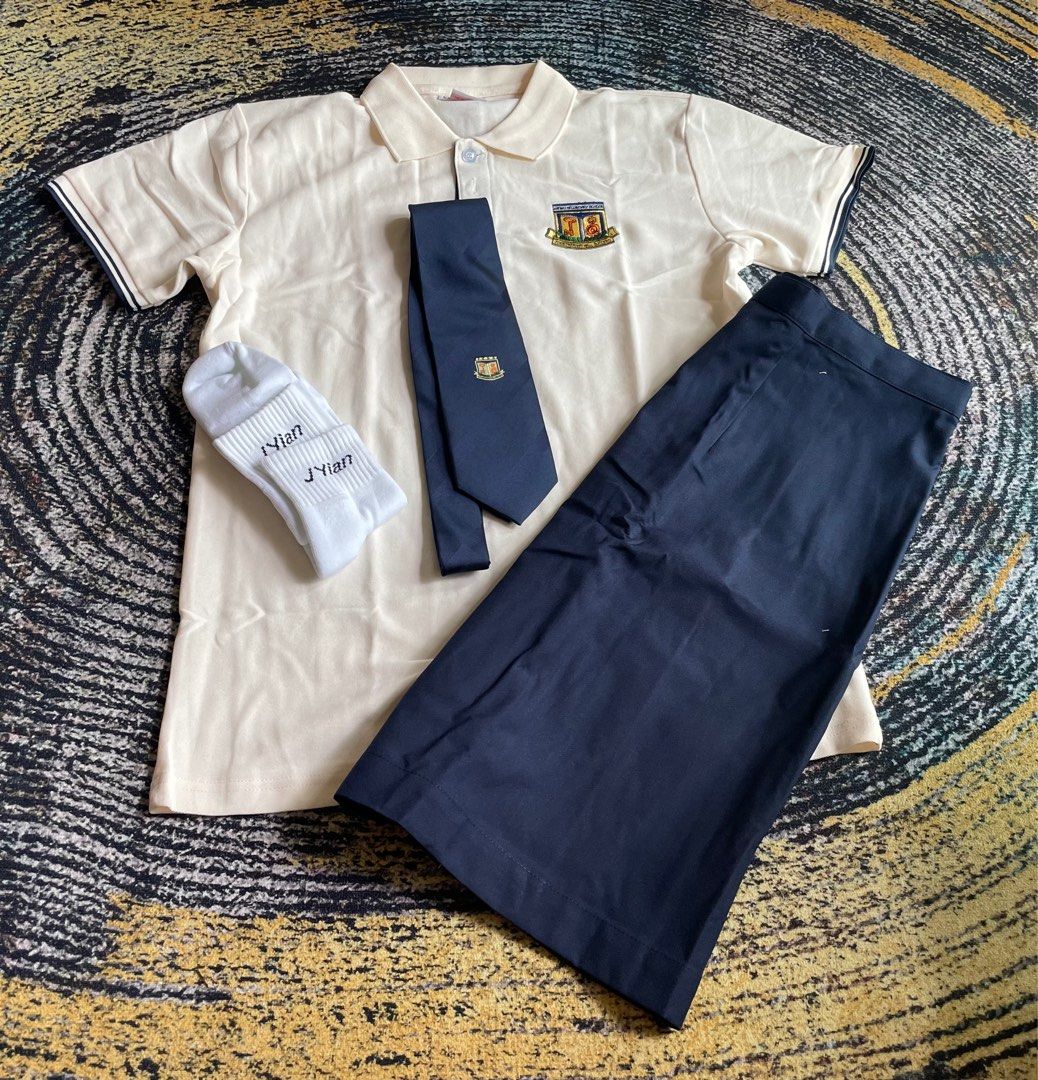 Juying Secondary School Girl Uniform, Women's Fashion, Tops, Shirts on ...