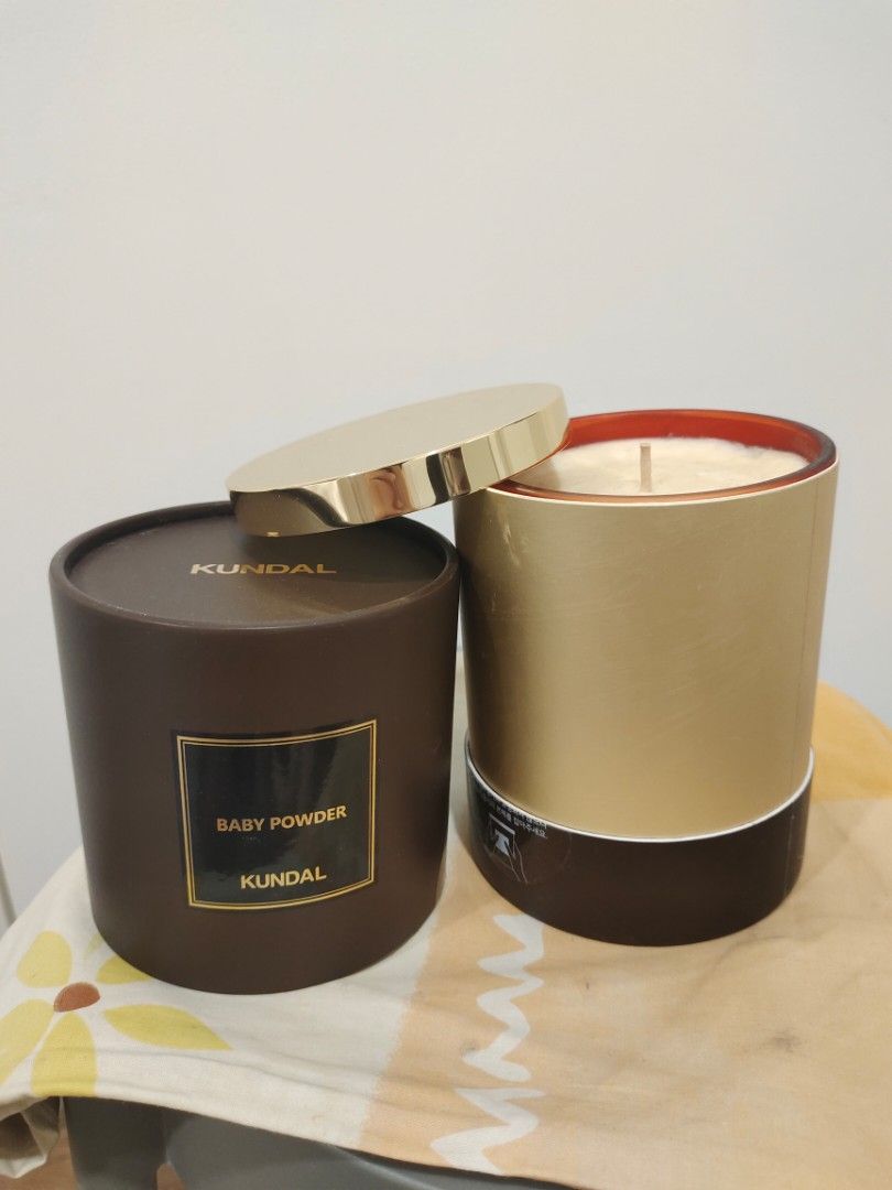 kundal perfume soy candle 550g baby powder, Furniture & Home Living ...