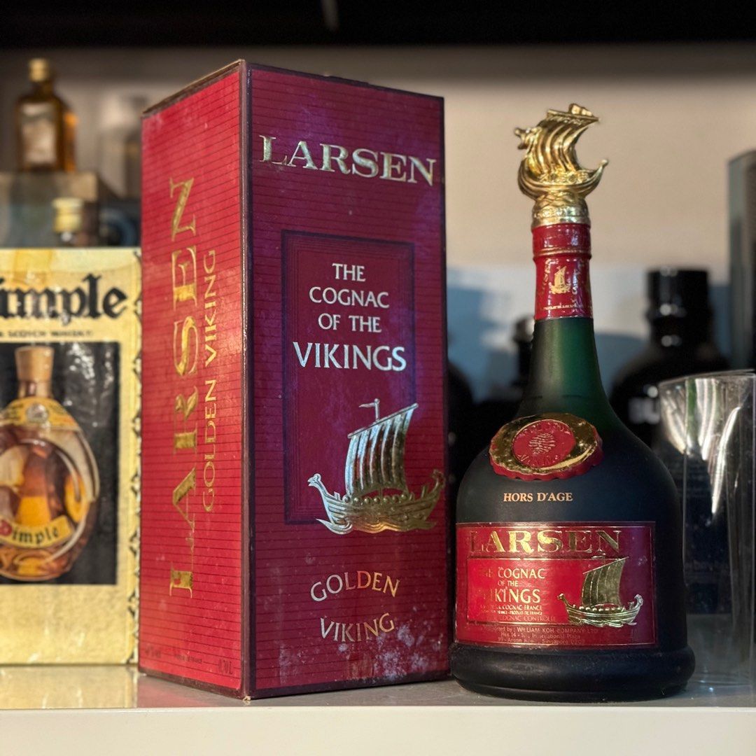 Larsen Hors D’age Cognac Golden Vikings not XO OR VSOP, Food & Drinks, Alcoholic Beverages on ...