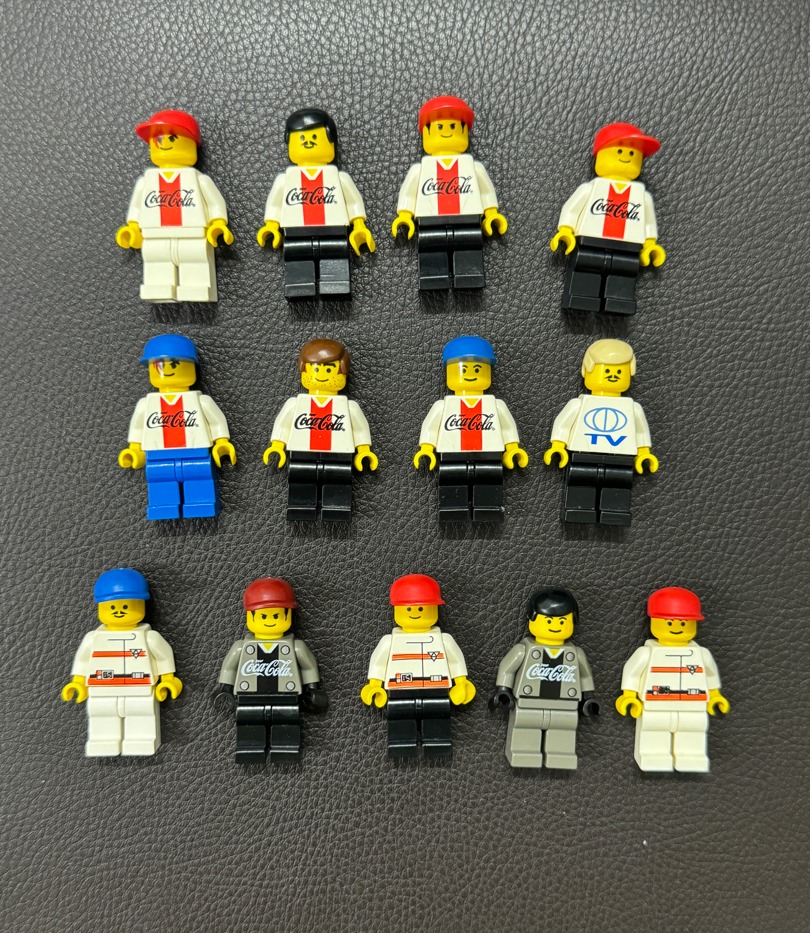 LEGO Coca-Cola Set Soccer Football Player TV Cameraman, Hobbies & Toys ...