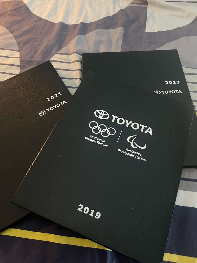 Limited edition Toyota Planner Olympics 2019, Hobbies & Toys, Books ...