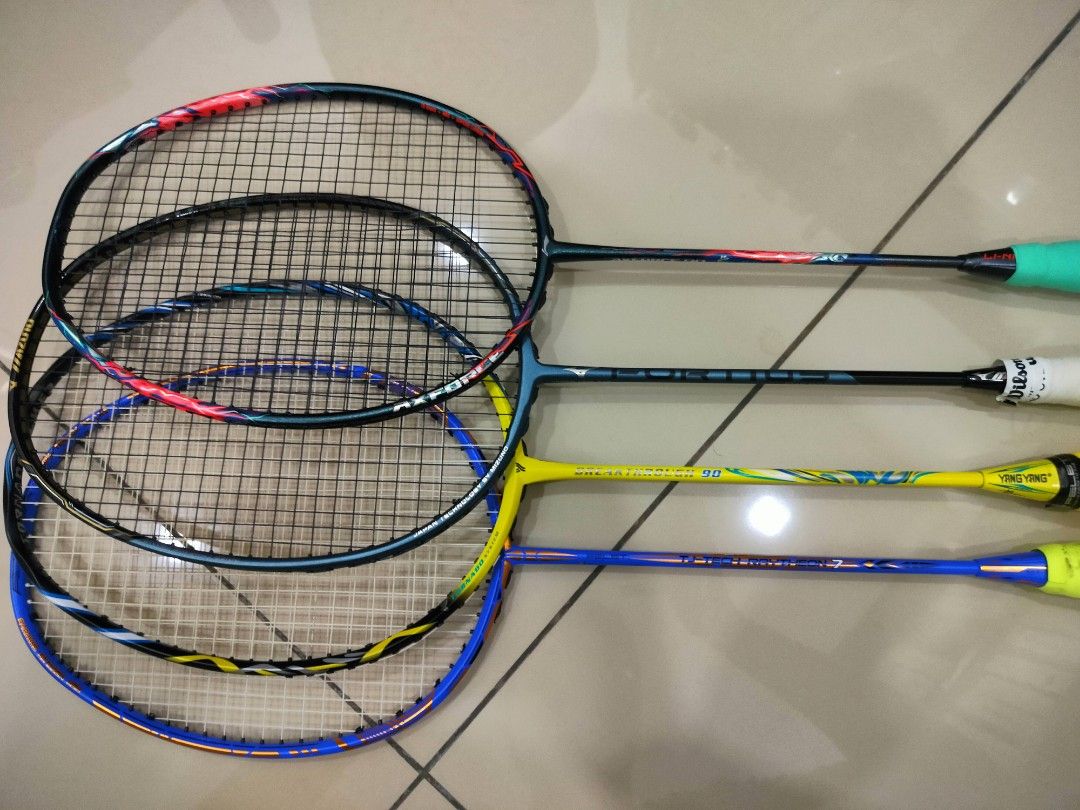 Lining Axforce 90 Tiger, Sports Equipment, Sports & Games, Racket ...
