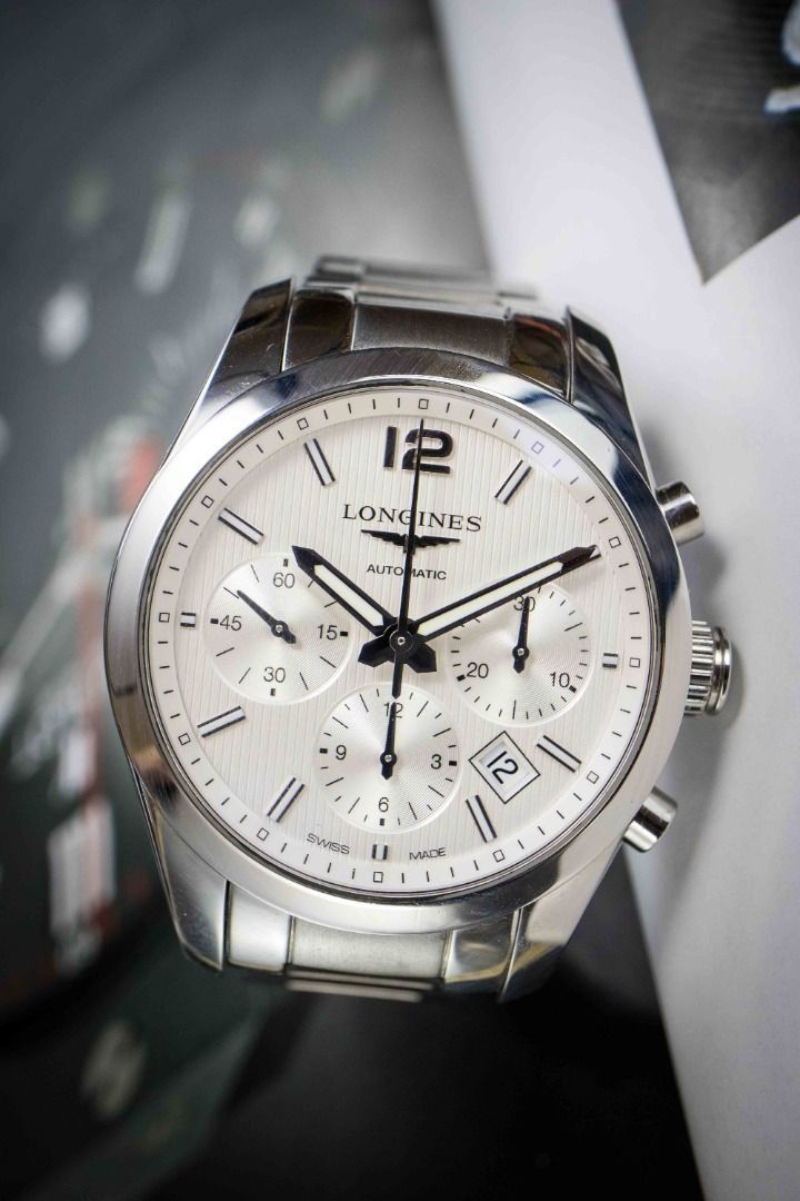 Longines Conquest Classic Ref. L2.786.4 Date Swiss Made Watch, Men's ...