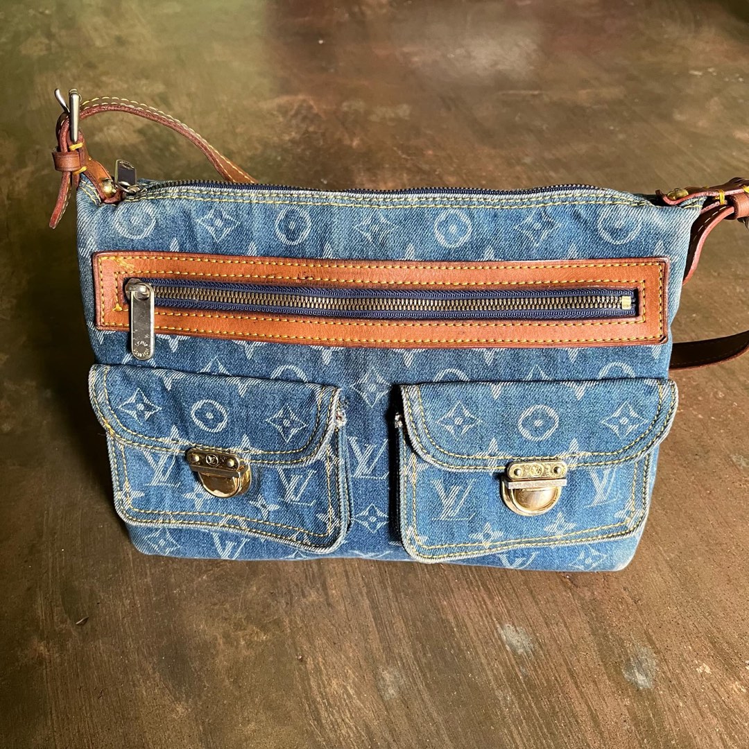 Louis Vuitton Denim, Luxury, Bags & Wallets on Carousell