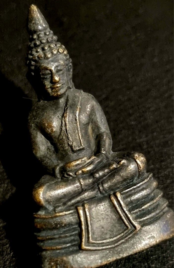LP Sothon Blackened Copper (2006) Wat Sothorn Wararam - Thai Amulet ...