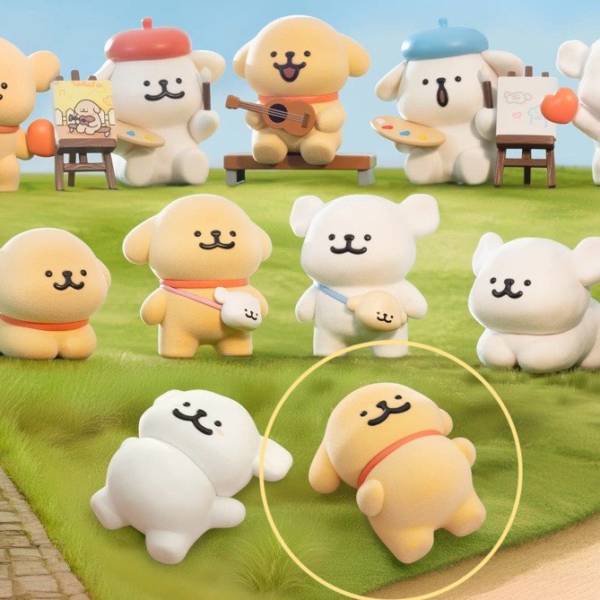 Maltese line dog X Toyzeroplus Friendship series, Hobbies & Toys, Toys ...