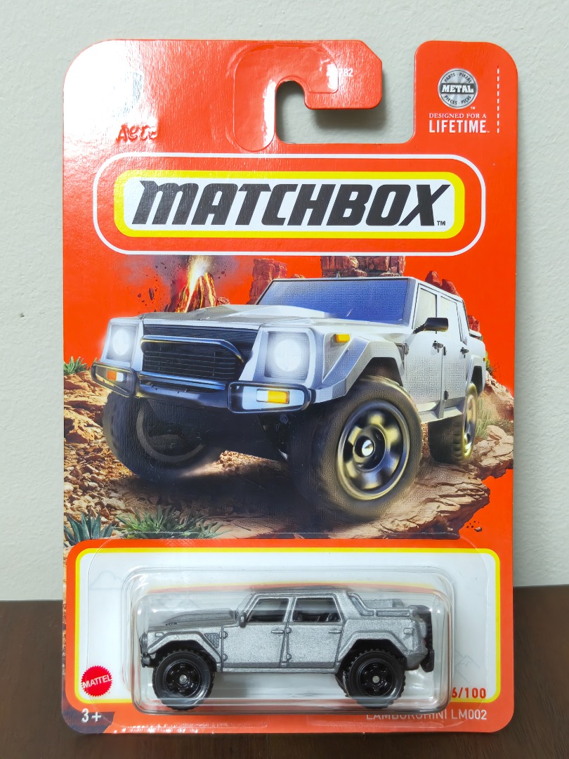 Matchbox Lamborghini LM002 1/64 Scale Diecast Model Car, Hobbies & Toys ...