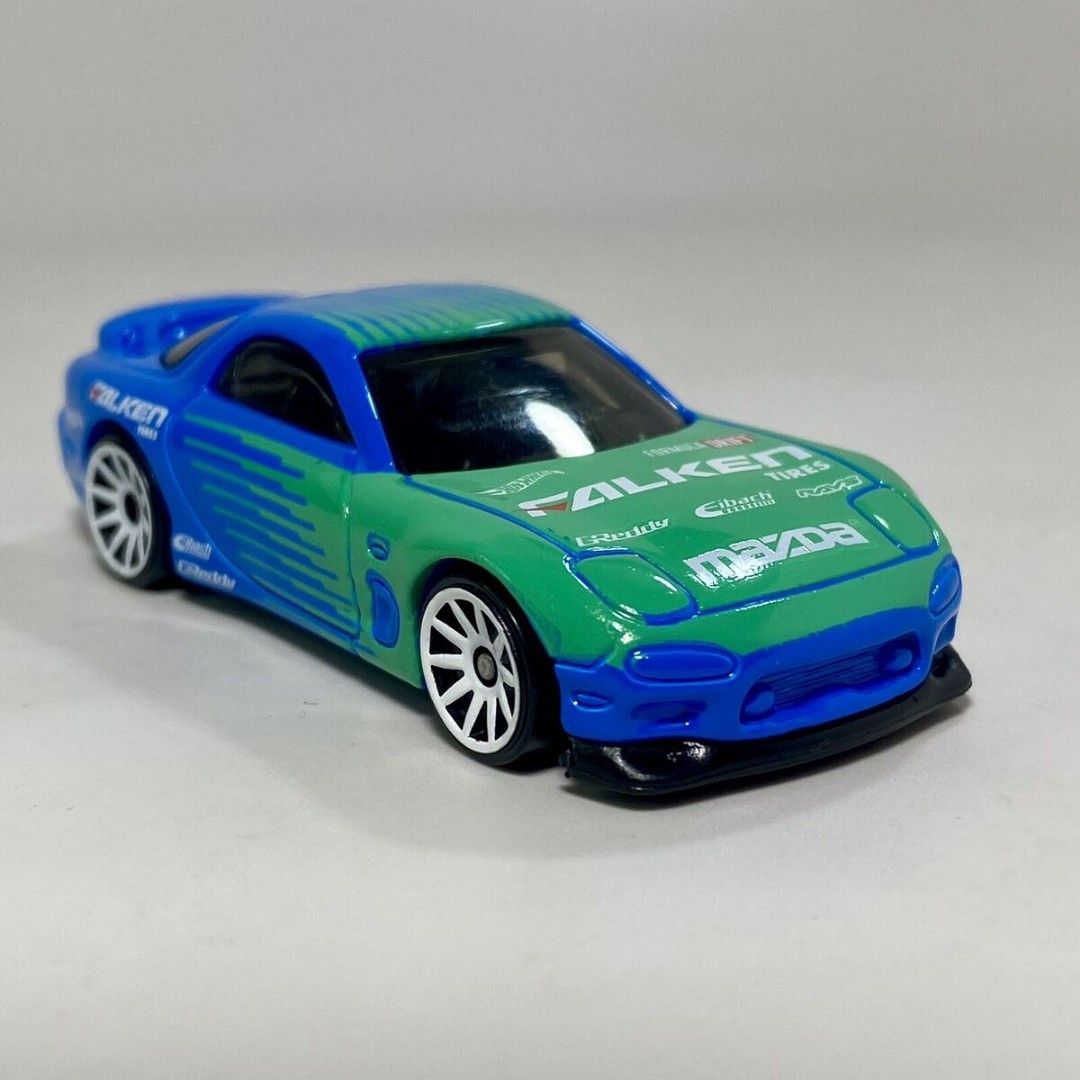 Mazda RX-7 hot wheels Falken jdm, Hobbies & Toys, Toys & Games on Carousell