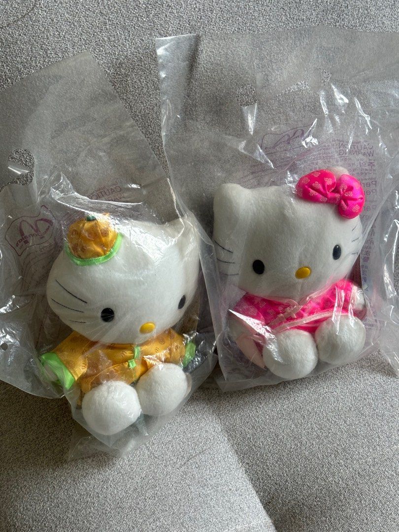 McDonald's Hello Kitty x Dear Daniel Plushie, Hobbies & Toys, Toys ...