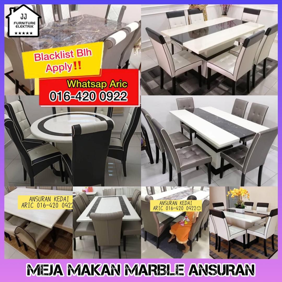 Meja Makan Ansuran Kedai, Furniture & Home Living, Furniture, Tables ...