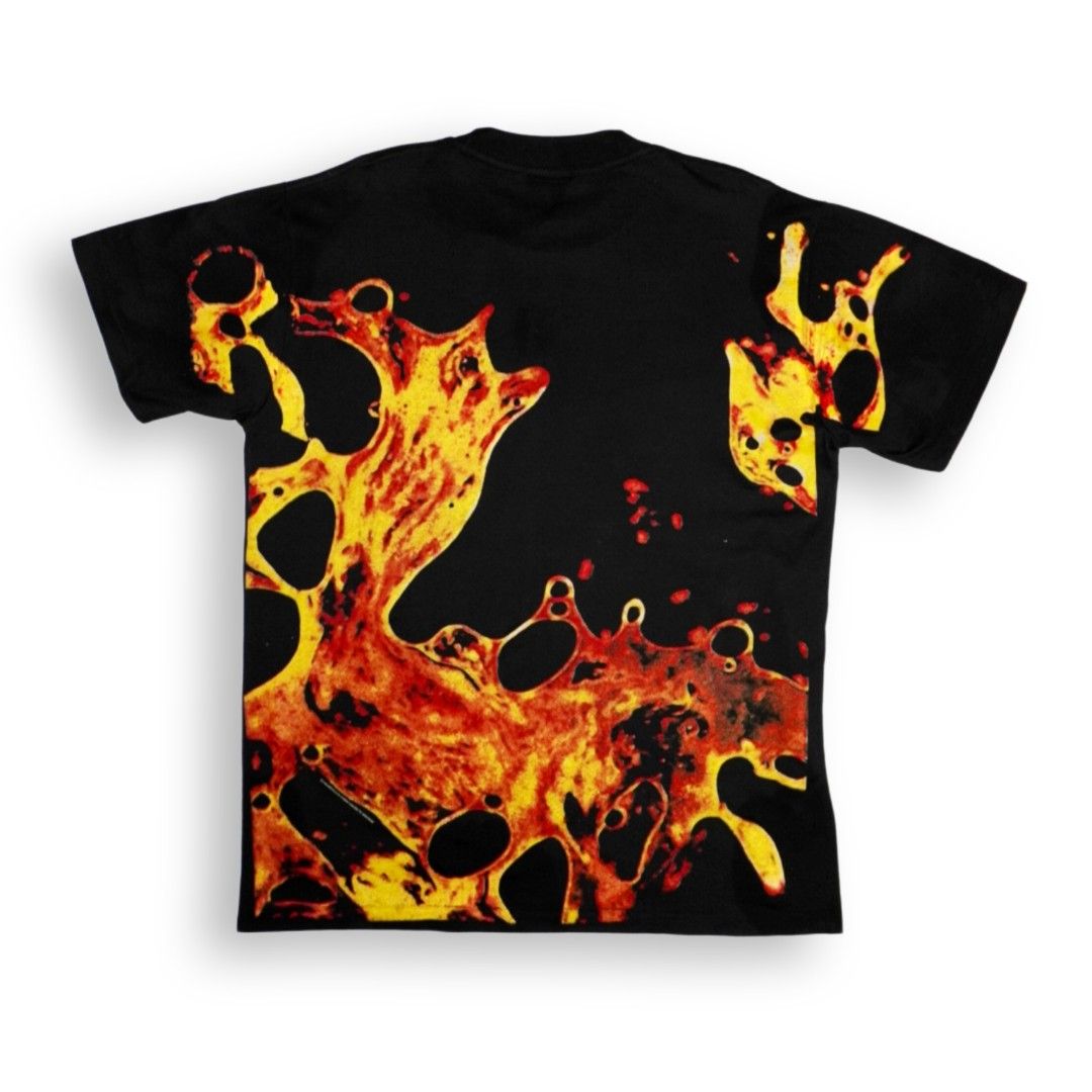 METALLICA LIQUID FLAME AOP (BLACK), Men's Fashion, Tops & Sets, Tshirts ...