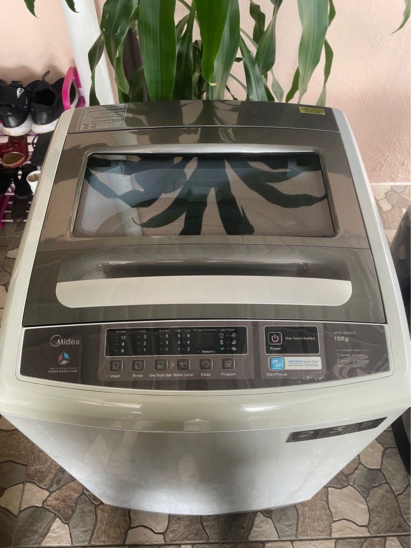 Midea 10KG Auto Washing Machine, TV & Home Appliances, Washing Machines ...