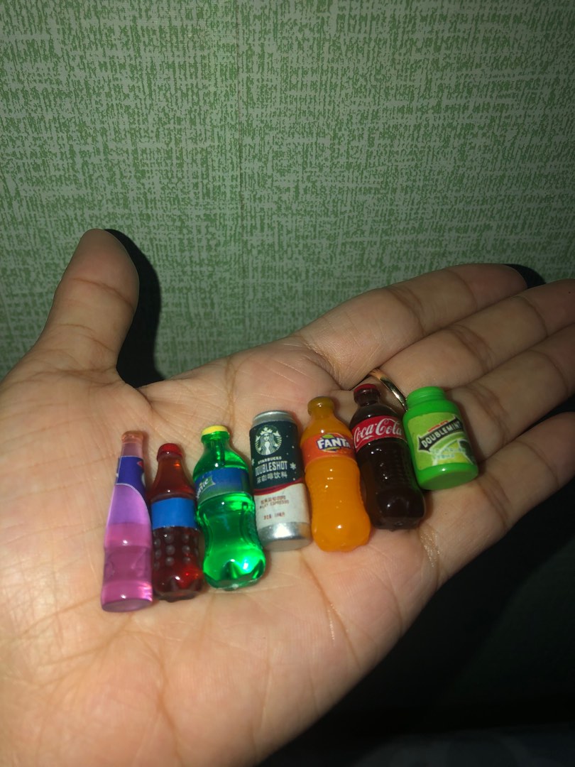 MINI SODA BOTTLES, Hobbies & Toys, Toys & Games on Carousell