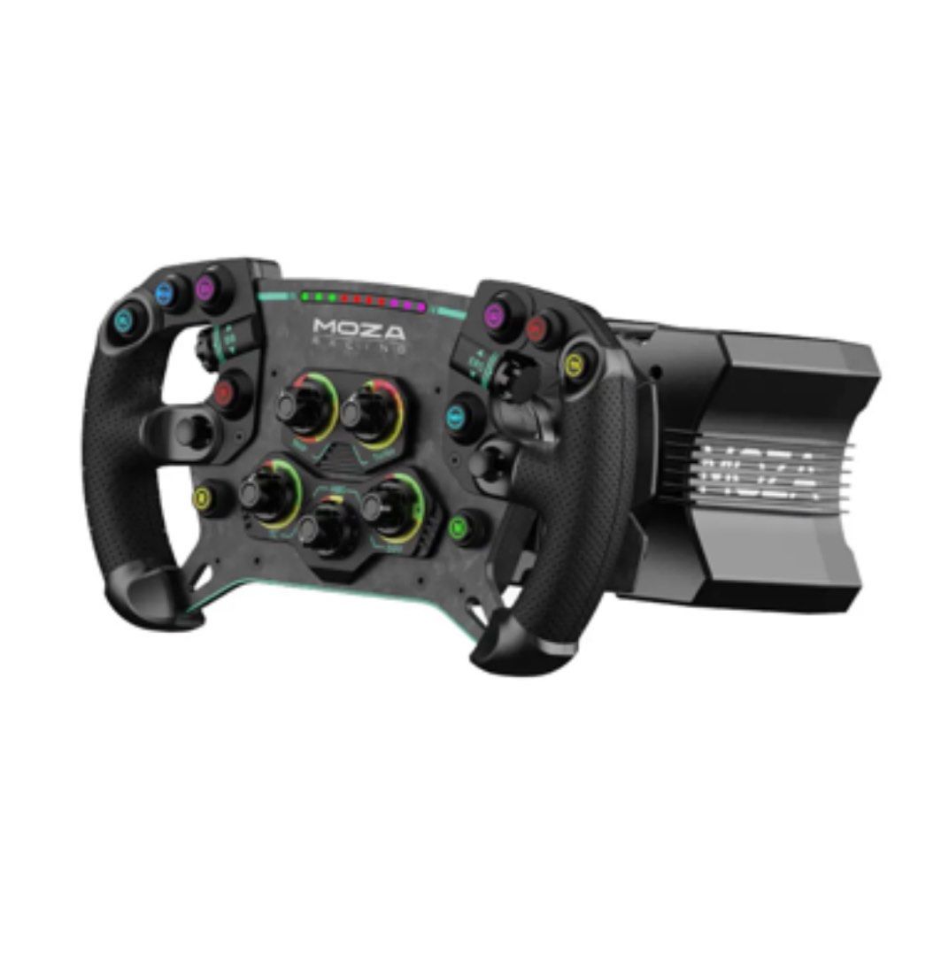 Moza Racing R9 V2 wheel base + GS V2 Wheel + SRP Pedals and NLR Wheel ...