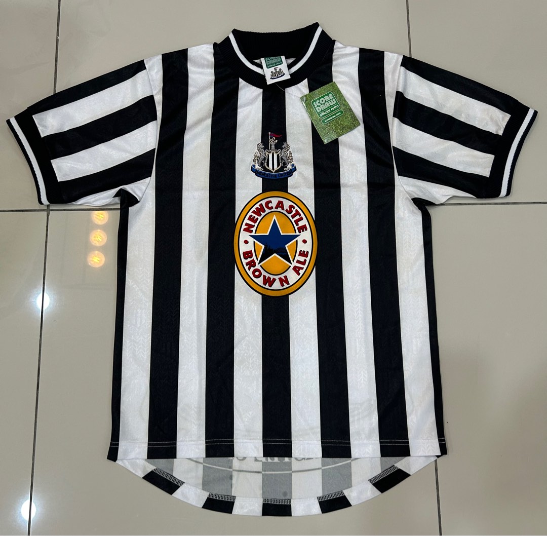 Newcastle United 1997/98 official scoredraw Jersey (M) BNWT, Men's ...