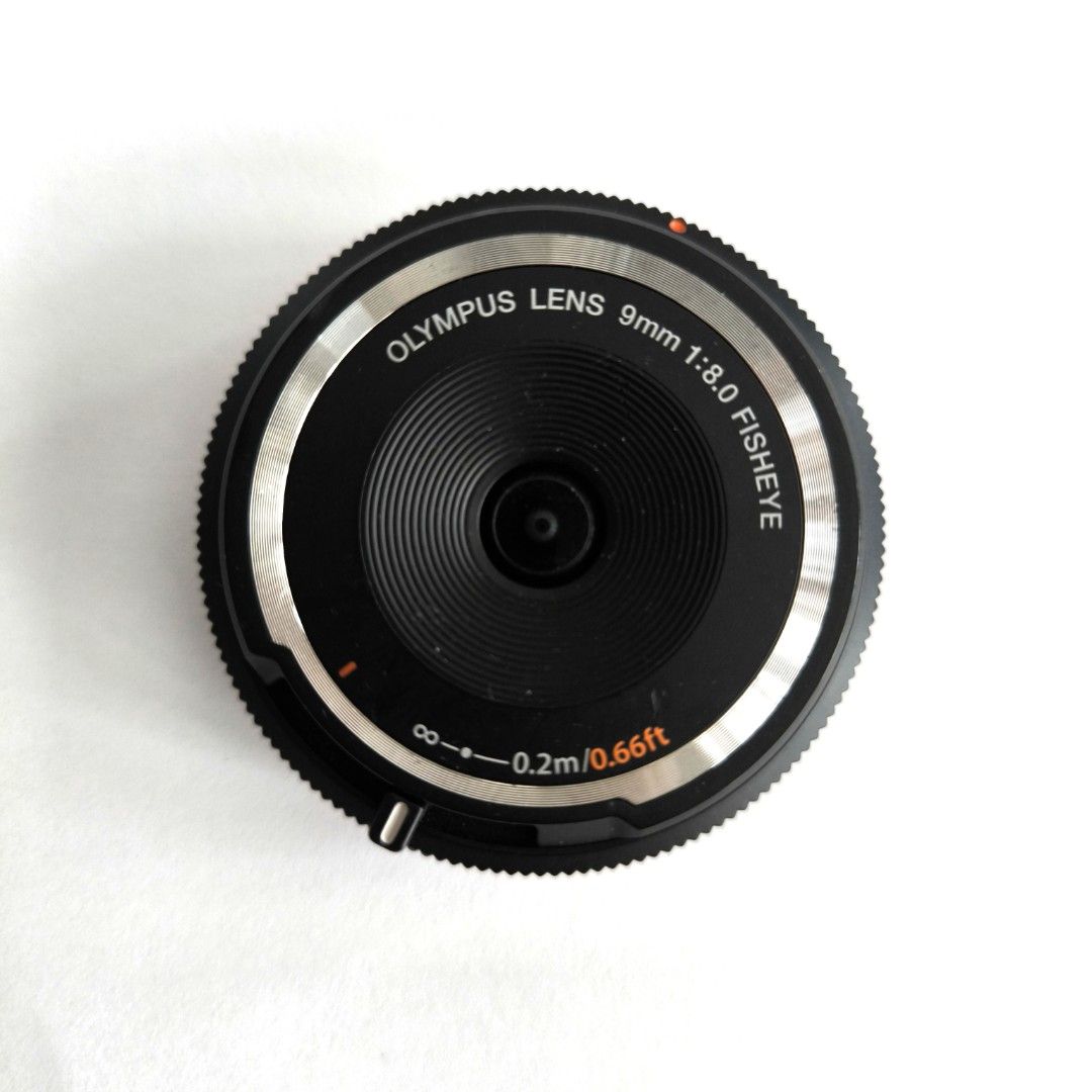 OLYMPUS Fish eye lens BCL-0980, Photography, Lens & Kits on Carousell