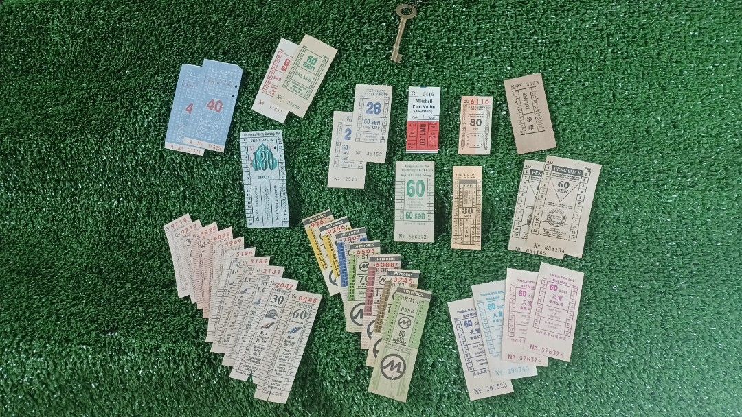 PELBAGAI JENIS TIKET BAS LAMA, Tickets & Vouchers, Local Attractions ...