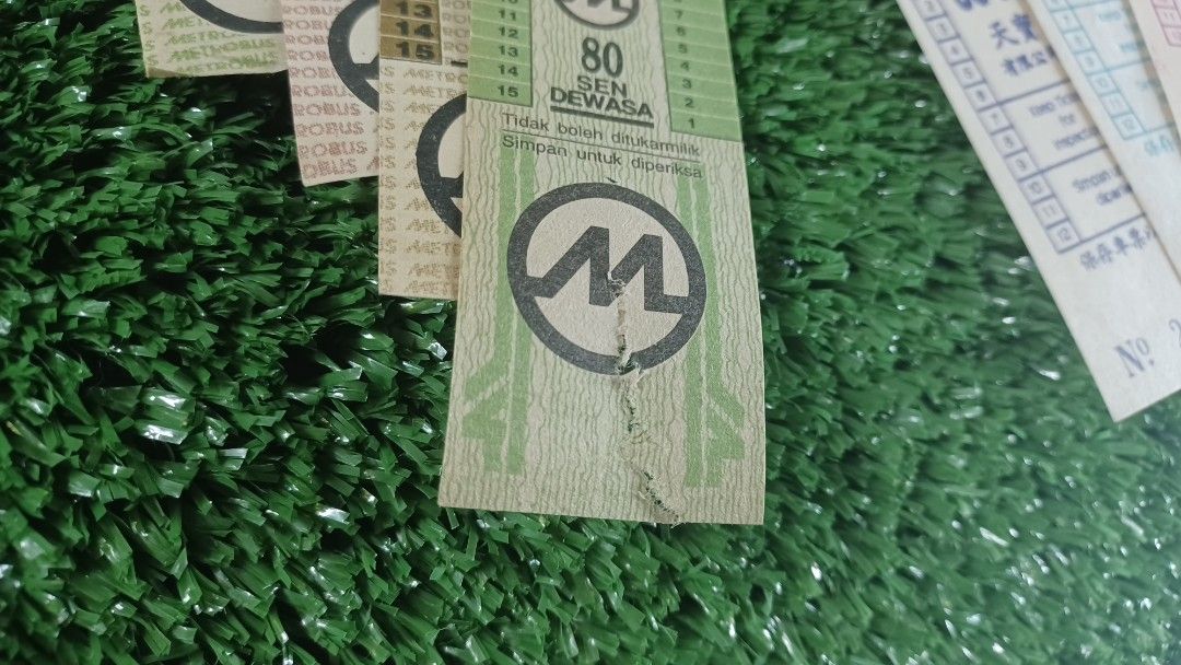 PELBAGAI JENIS TIKET BAS LAMA, Tickets & Vouchers, Local Attractions ...