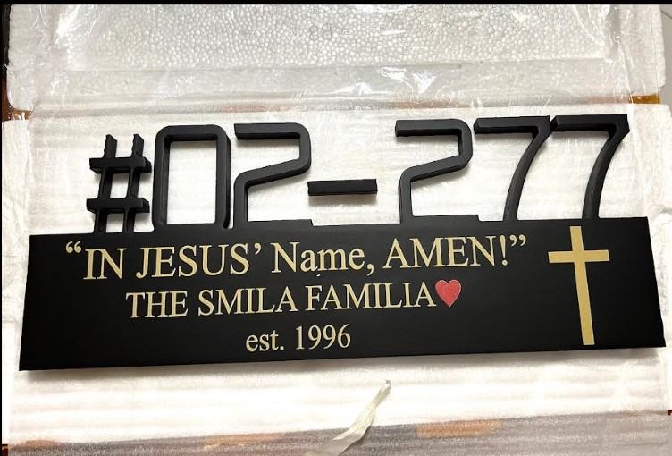 Personalised Wooden Signage Crafted Just for You - Christian Theme ...