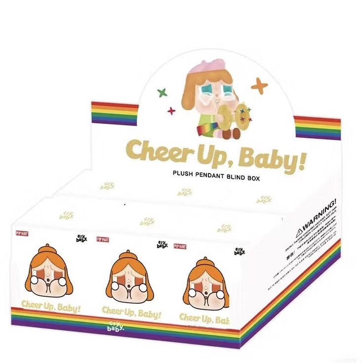 Popmart crybaby rainbow pendant, Hobbies & Toys, Toys & Games on Carousell