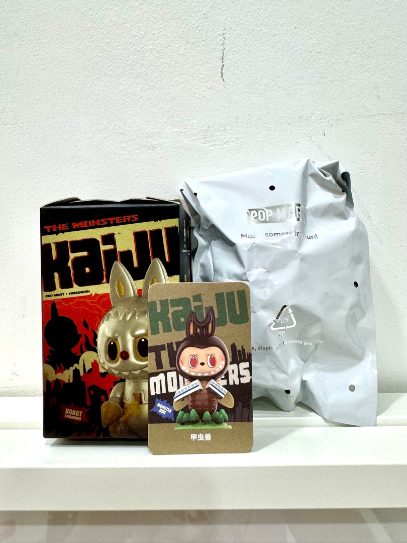 POPMART Labubu The Monsters Kaiju - Monster Bug, Hobbies & Toys, Toys ...