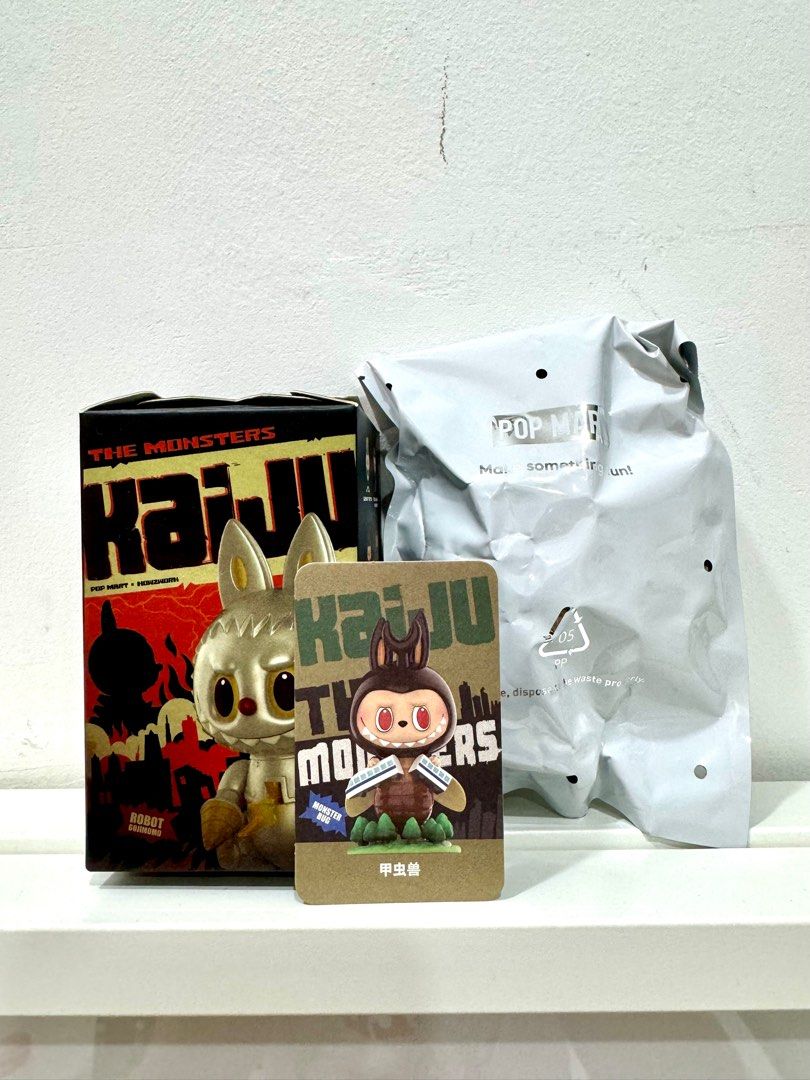 POPMART Labubu The Monsters Kaiju - Monster Bug, Hobbies & Toys, Toys ...