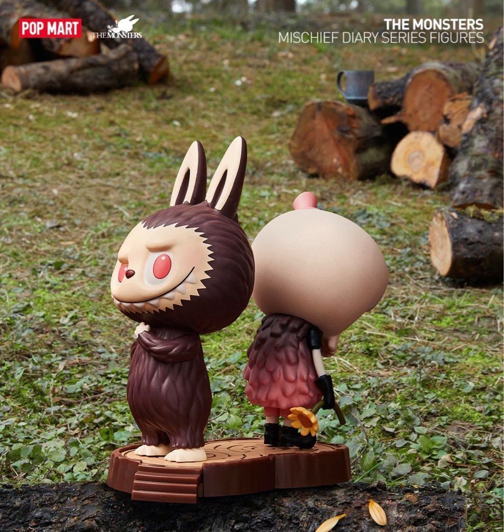 Popmart The Monsters Mischief Diary Series Secret Wednesday Labubu ...