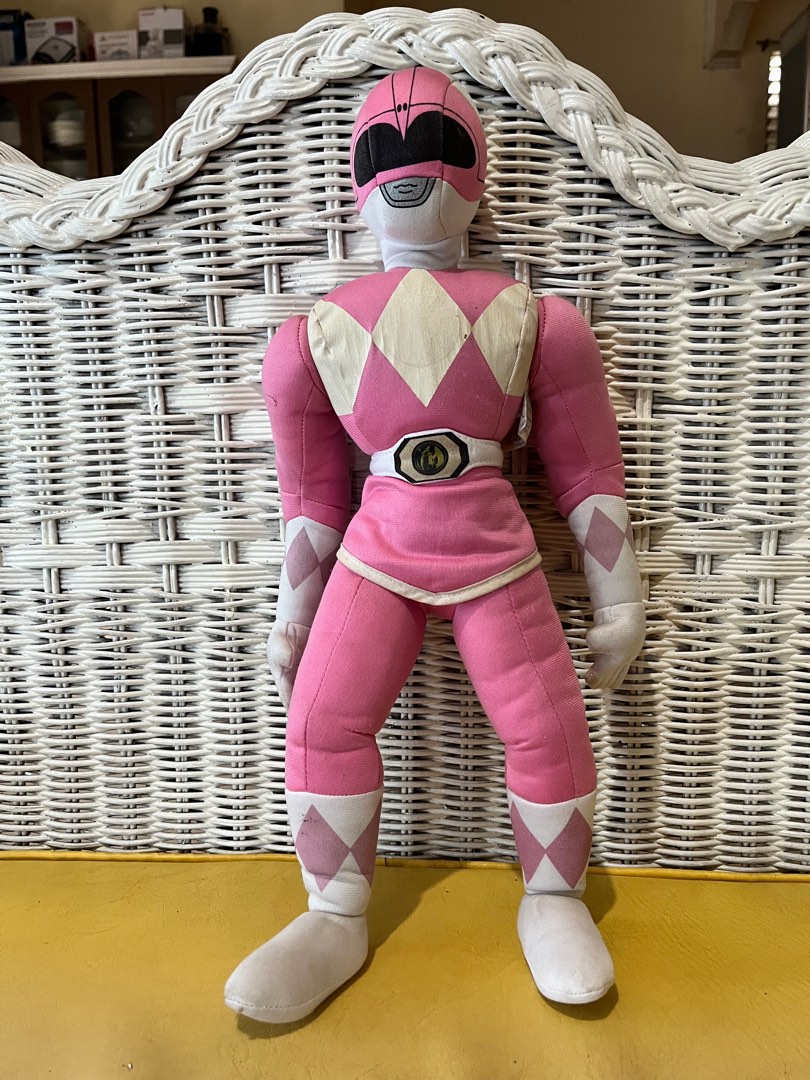 Power Rangers Vintage 18” Pink Ranger Plush, Hobbies & Toys, Toys ...