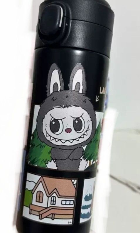 Pre order Labubu Water bottle, Furniture & Home Living, Kitchenware ...