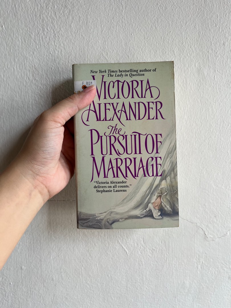 [PRE-LOVED] Victoria Alexander - The Pursuit of Marriage (NSFW ...