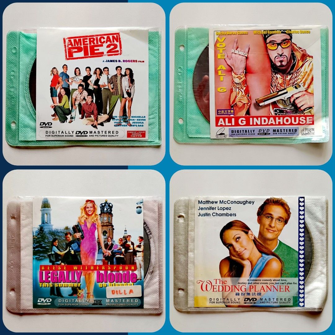 [PRELOVED] VINTAGE CLASSIC VCD Mix Movies (Soft Cover), Everything Else ...