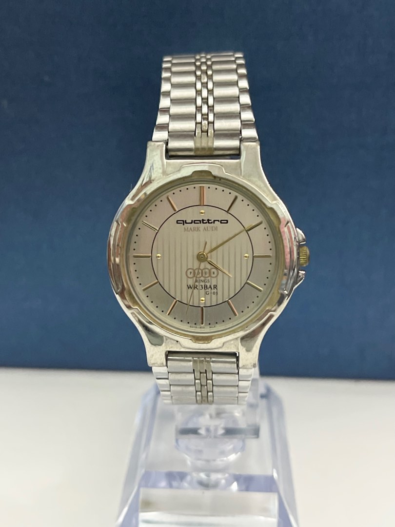 Quattro Mark Audi Watch, Men's Fashion, Watches & Accessories, Watches ...