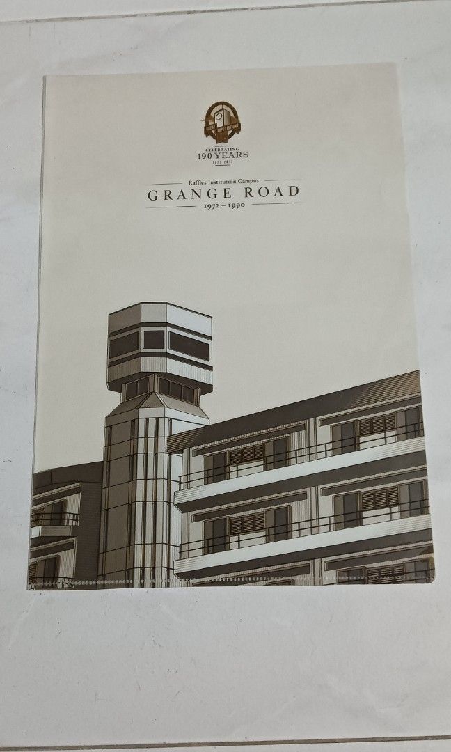 Raffles institution A4 plastic file, Hobbies & Toys, Memorabilia ...