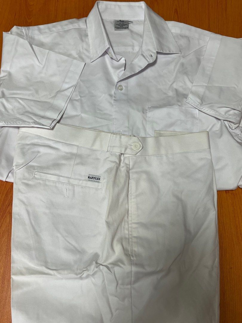 Raffles RI School uniform, Men's Fashion, Tops & Sets, Shirts on Carousell