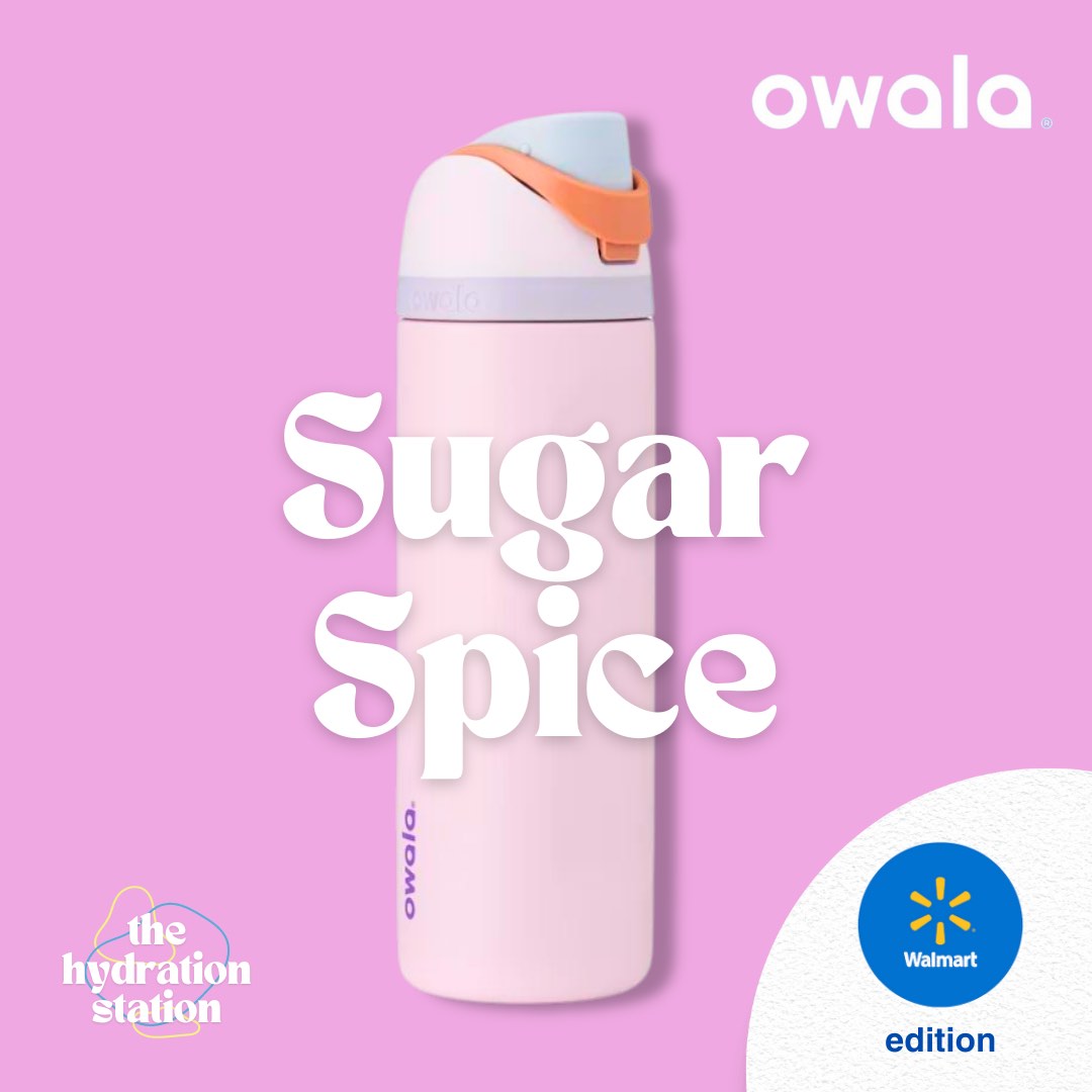 [Rare, Reserve now] Owala FreeSip 24oz, Sugar Spice ( Walmart Edition ...