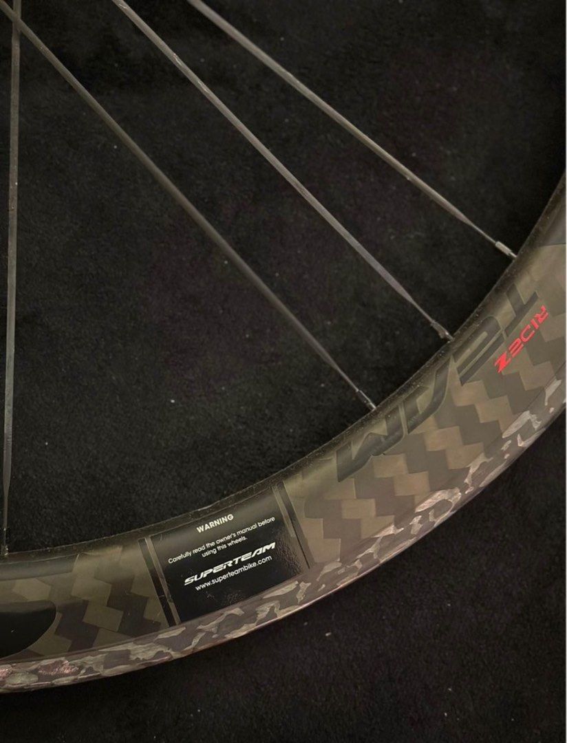 RB carbon wheelset superteam ridez 50mm, Sports Equipment, Bicycles ...