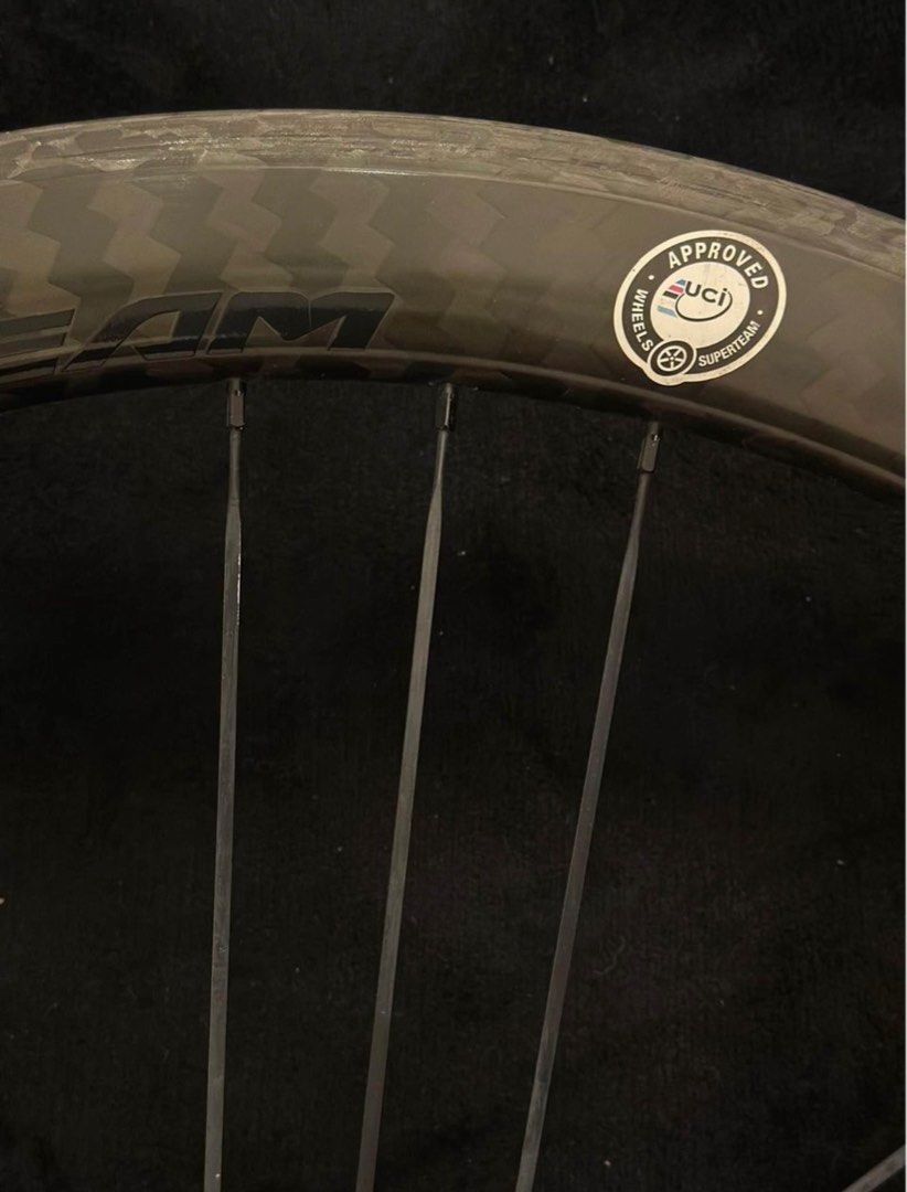 RB carbon wheelset superteam ridez 50mm, Sports Equipment, Bicycles ...