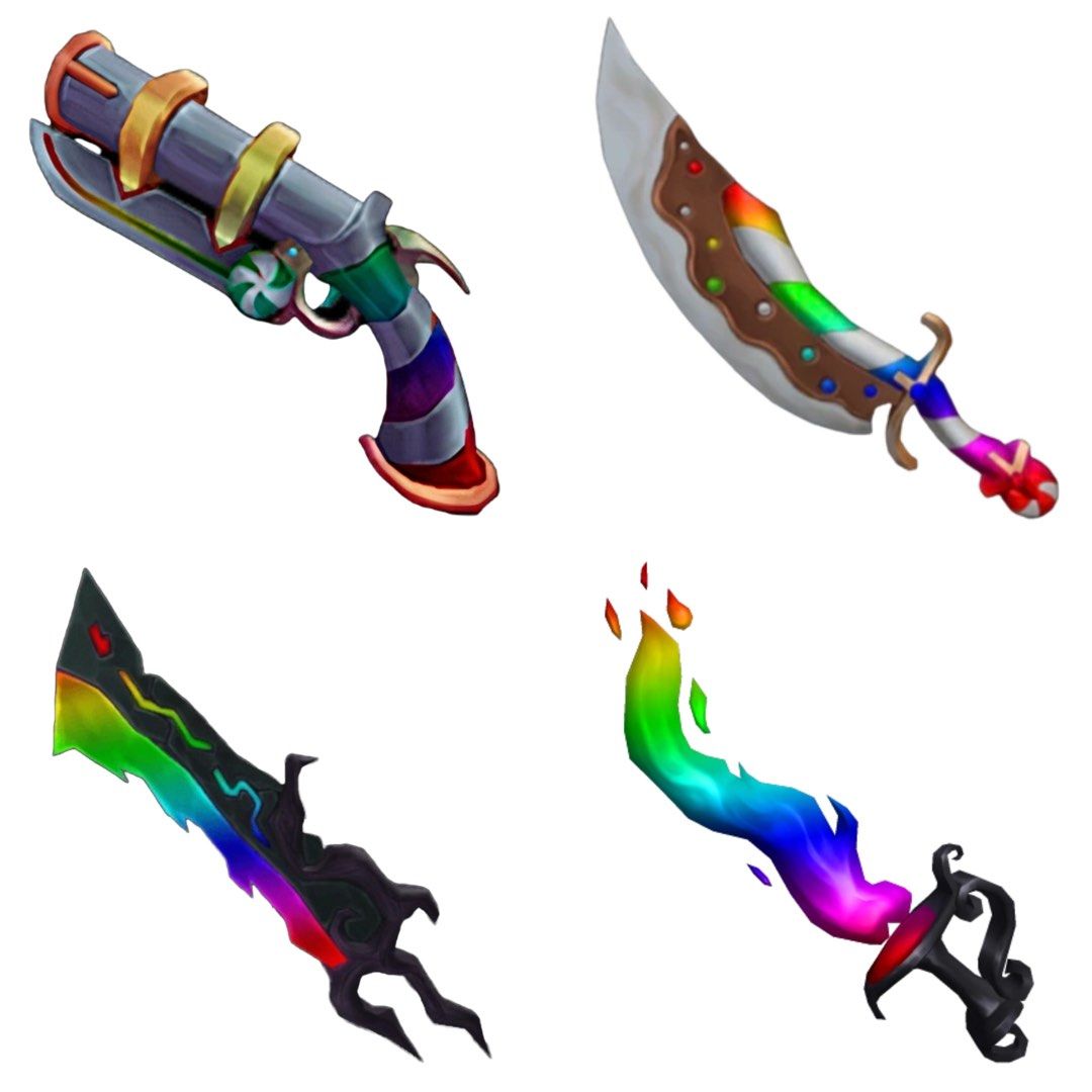 ROBLOX MM2 TIER 2 CHROMA, Video Gaming, Gaming Accessories, In-Game ...