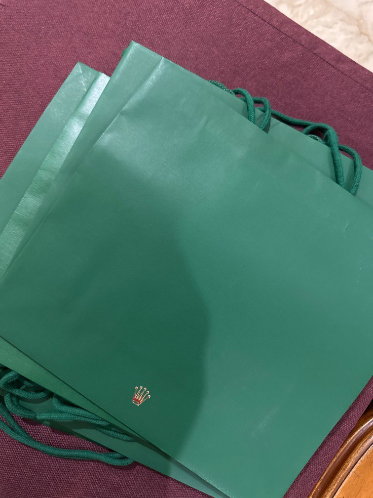 Rolex Paper Bag, Men's Fashion, Watches & Accessories, Watches on Carousell
