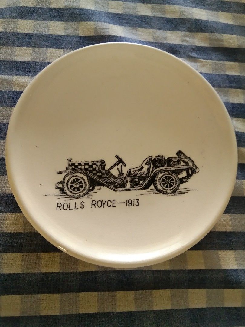 Rolls Royce Decoration Classic Plate (2 pcs), Hobbies & Toys ...