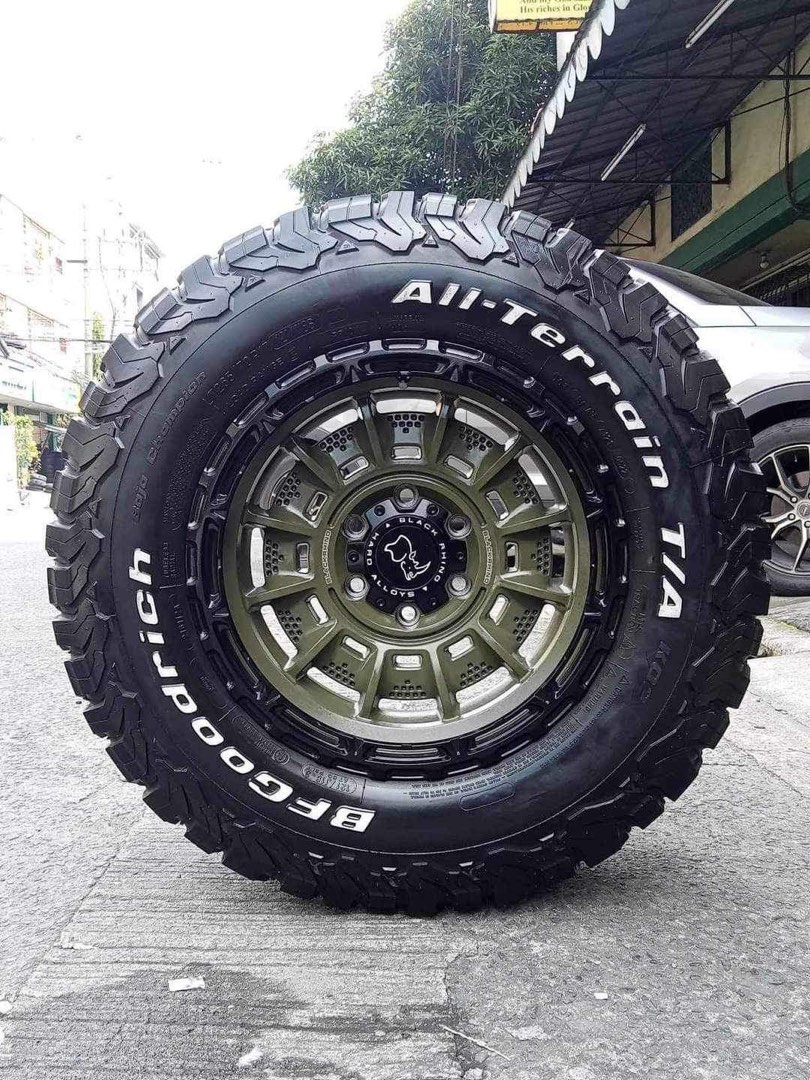 RUSH MAGS W TIRES FORSALE ONLY, Car Parts & Accessories, Mags and Tires ...