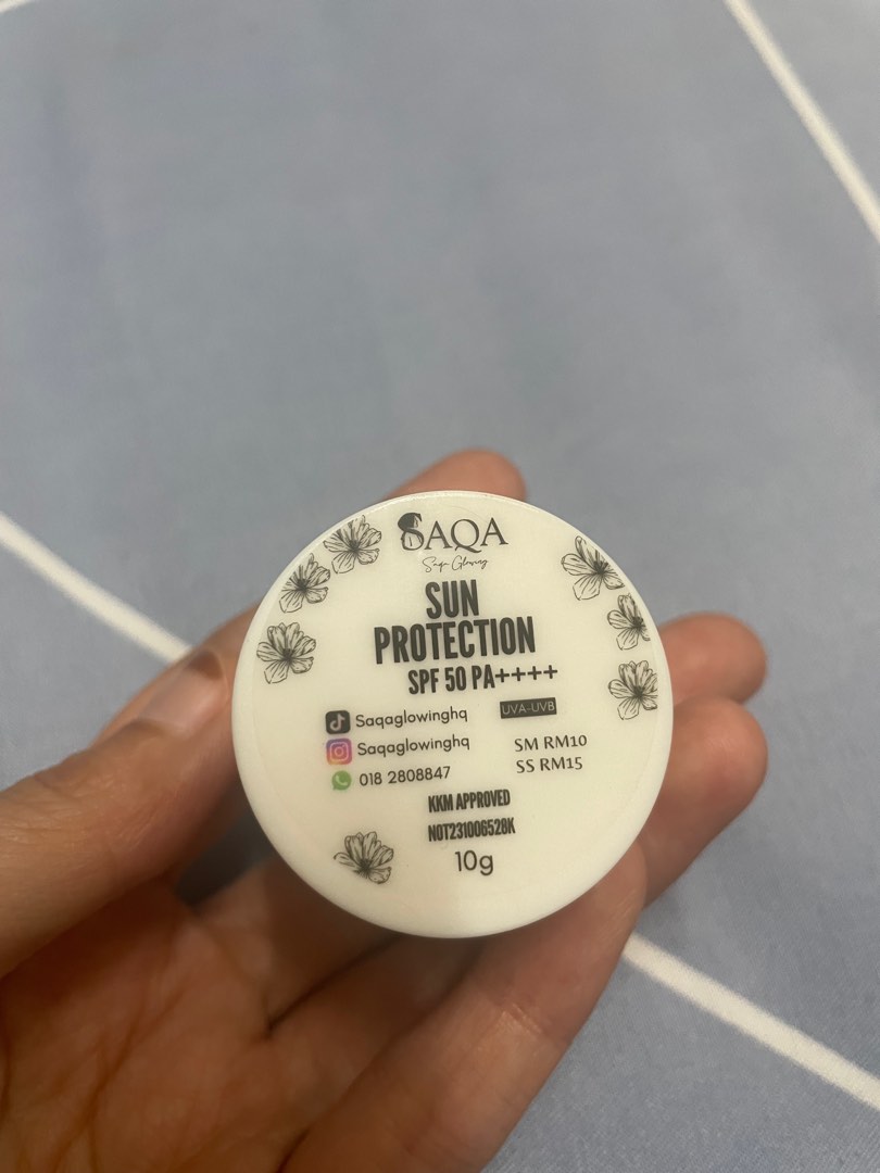 saka glowing sunscreen, Beauty & Personal Care, Face, Face Care on ...