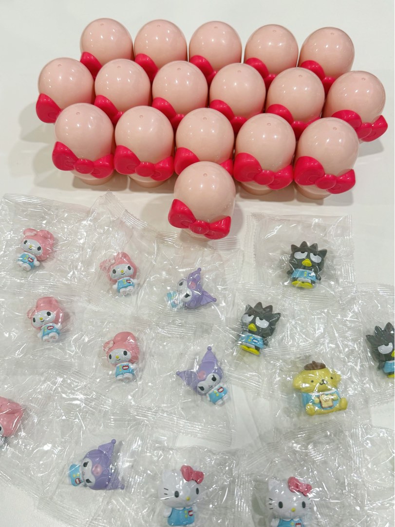 SANRIO Characters MIX Mini Figure Kuromi/Melody/BadBadtzMaru XO ...