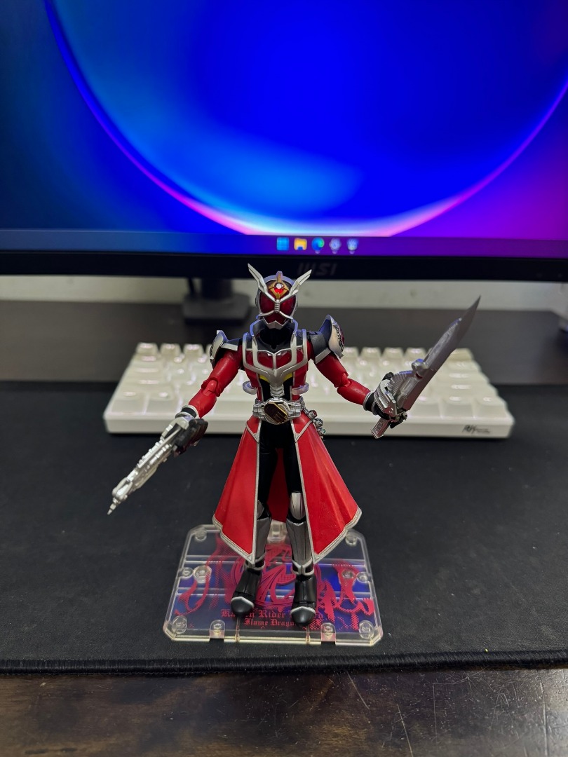 SH Figuarts Kamen Rider Wizard Flame Dragon, Hobbies & Toys, Toys ...