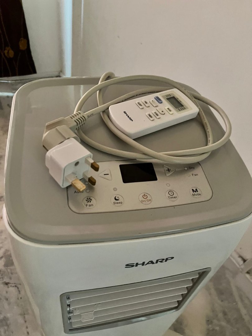 Sharp Portable Airconditioner 1hp, TV & Home Appliances, Air ...