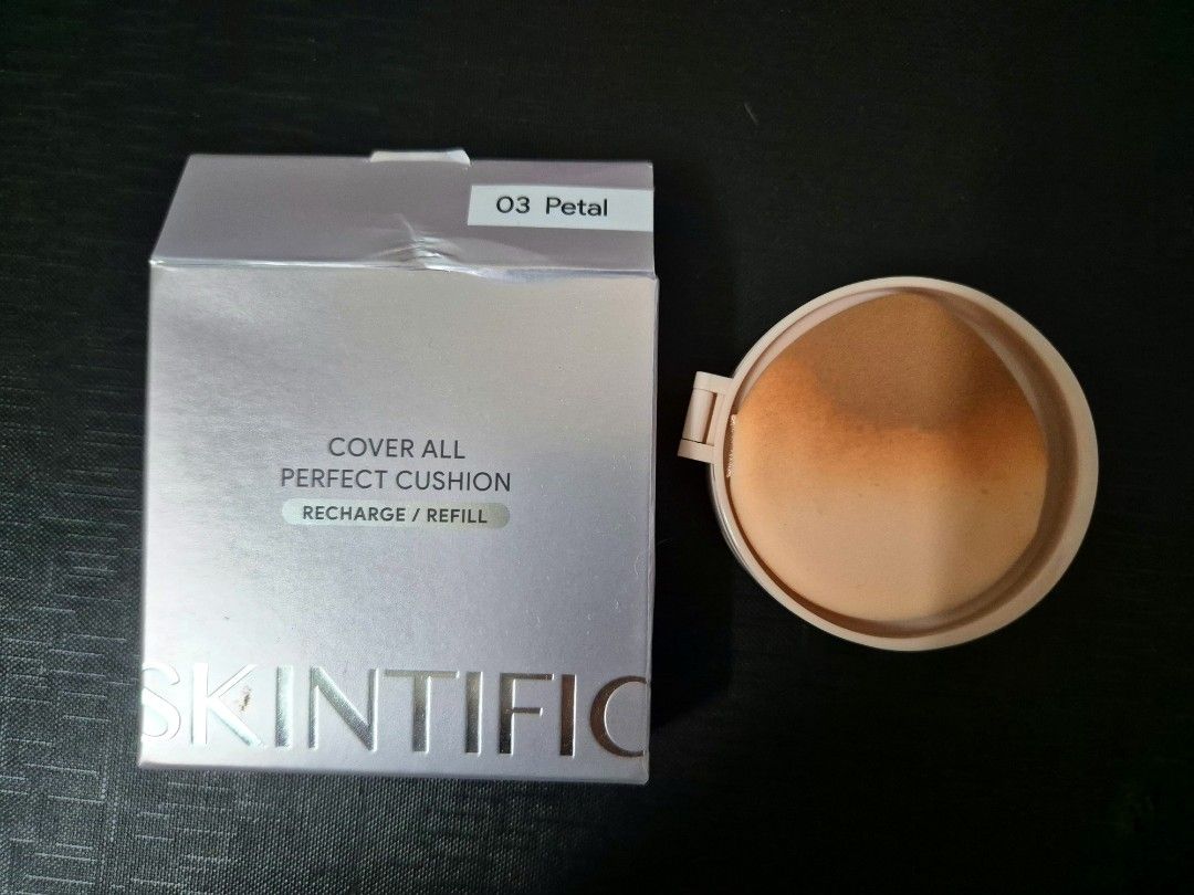 Skintific cushion foundation 03 refill, Beauty & Personal Care, Face ...